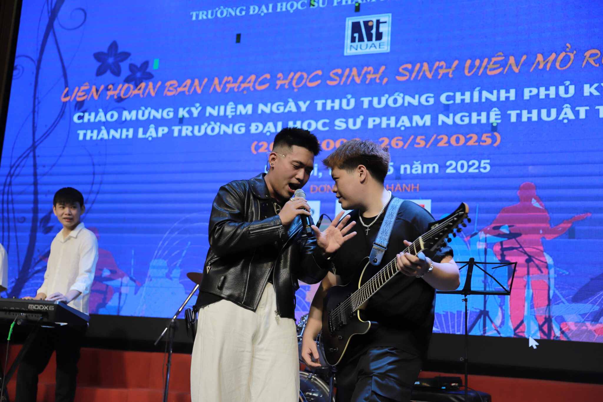 Liên hoan Ban nhạc học sinh, sinh viên mở rộng lần 2 năm 2025 của NUAE ...